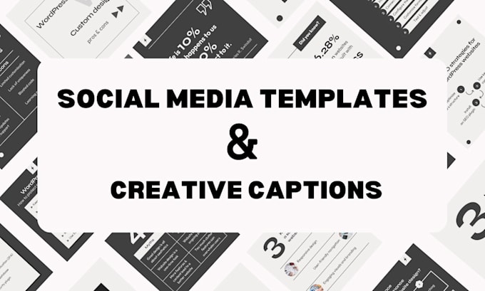 Create minimalist template and creative caption for cohesive feed by Nghiton | Fiverr