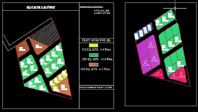 Design your autocad, layout drawing and 3d model by Geospatialcad | Fiverr