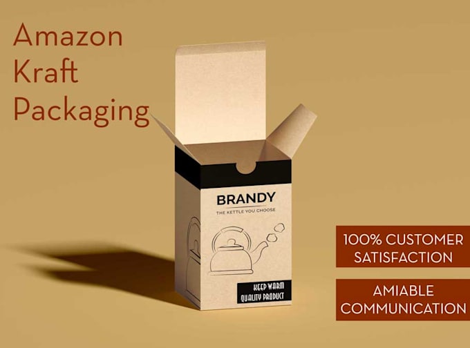 Design a minimal amazon product packaging by Ammadb | Fiverr