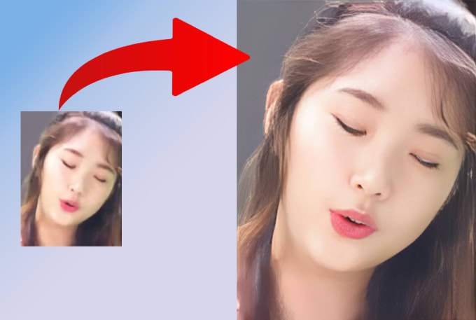 Improve, and upscale low resolution photos to high quality images by ...