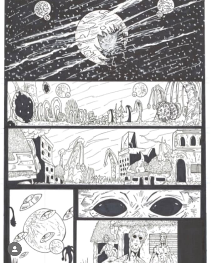 Script or plot most comic book ideas by Comicsbykent | Fiverr