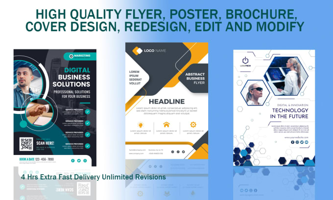 Design, redesign, edit or modify flyer, poster and brochure by Sami_a2z ...