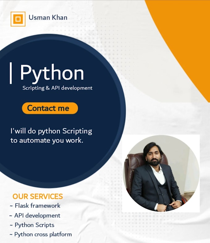 Code and help you with any python script by Usman_khan45 | Fiverr