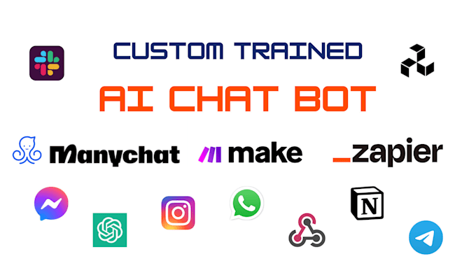 Create and automate an ai chatbot using manychat and make integrated with zapier by Saleh_sami ...