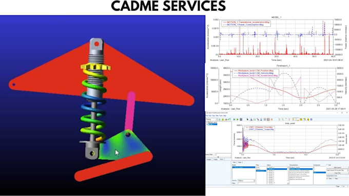 Do Kinematic Analysis Dynamic Simulation Using Msc Adams View By Cadme Services Fiverr