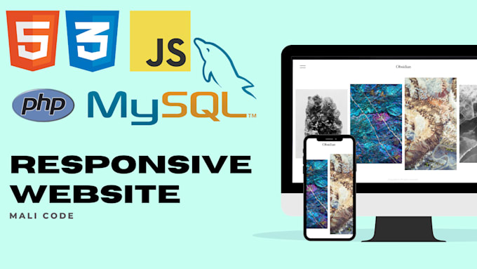 Do a responsive website , im god in html css php sql by Matex07 | Fiverr