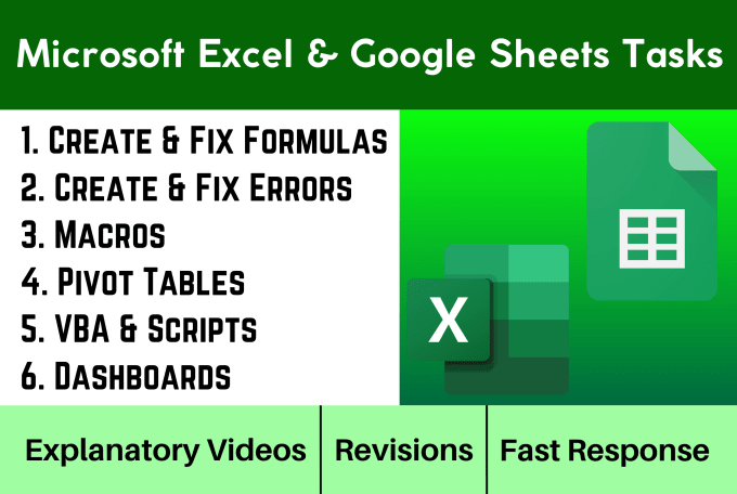 Solve excel formulas, charts, and macros by Jason_1010 | Fiverr Solve excel formulas, charts, and macros by Jason_1010 | Fiverr