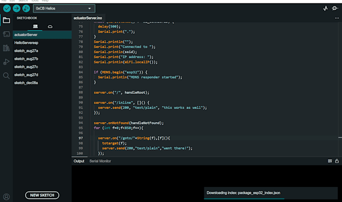 Make an arduino sketch for you by Omarelhatabawy | Fiverr