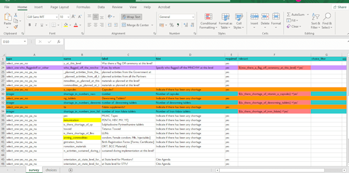 Design survey questionnaire for you using odk, kobo, xlsform by ...