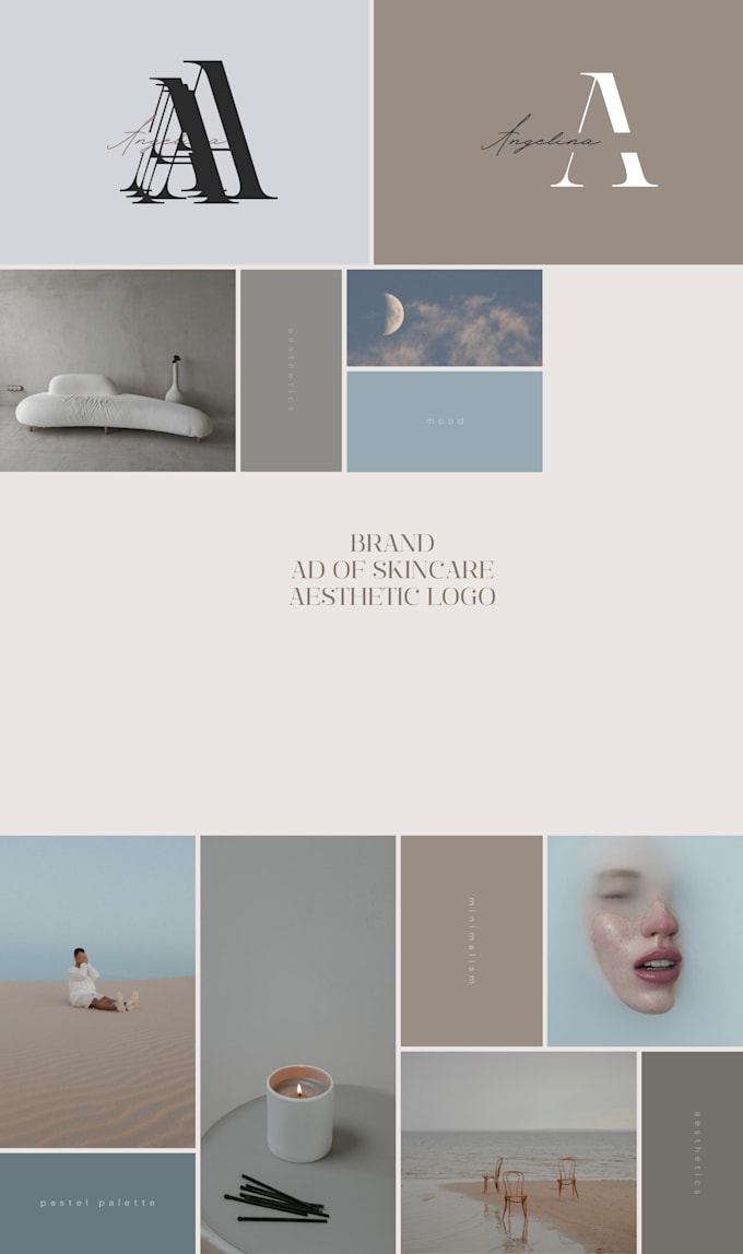 Design a minimalist logo in a full aesthetic way by Sakshi_gupta_03 ...