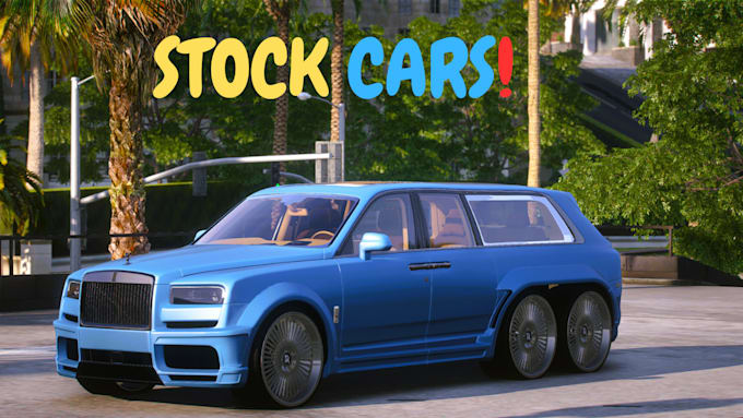 Provide stock cars got gtav fivem by Cafecustom | Fiverr