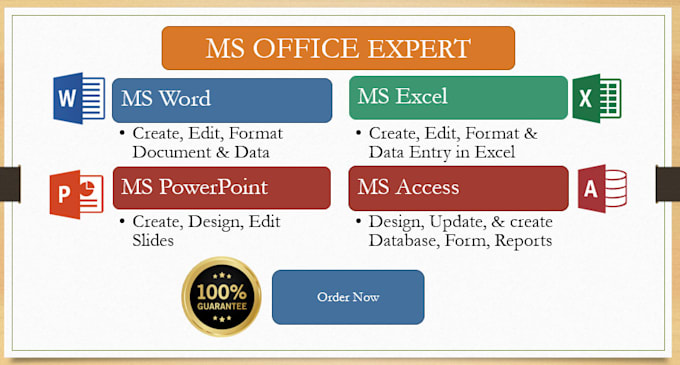 Edit format design microsoft office word powerpoint excel documents by It_expert94 | Fiverr