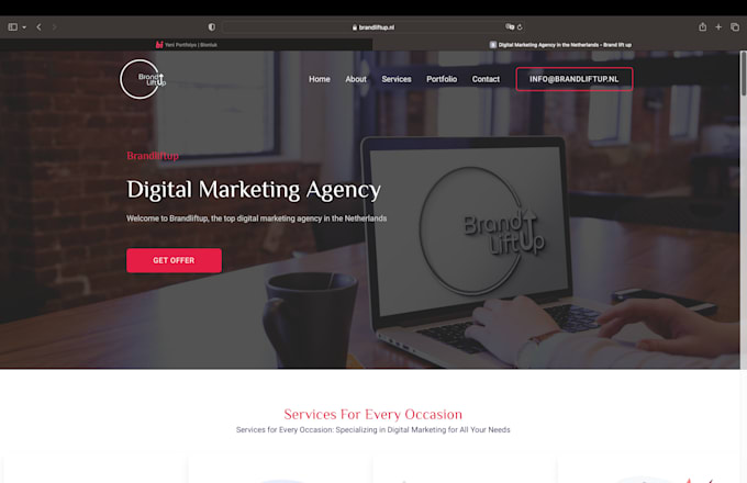 Design make impressive style website designs by Brandliftup | Fiverr