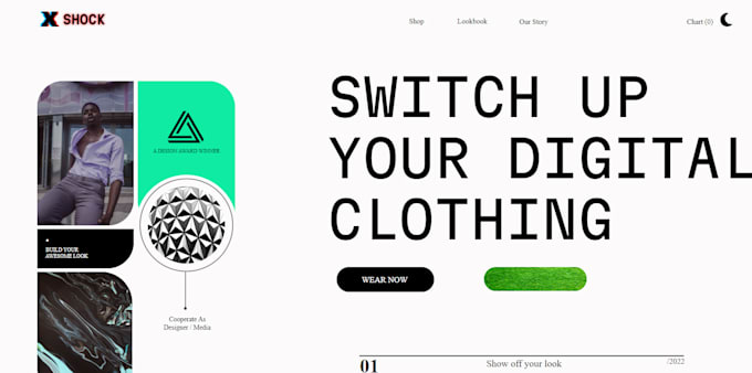 Create responsive ui ux web page design and html by Rahim_rajpoot | Fiverr