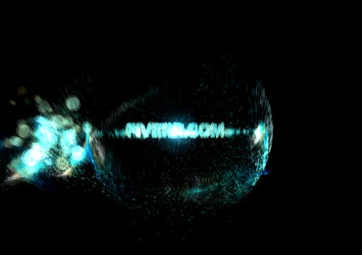 Create this stunning particle animation of your text or logo by Ink ...