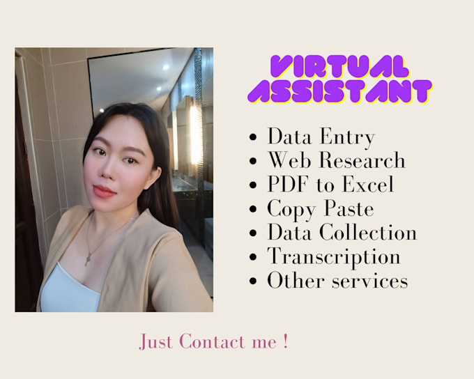 Be your virtual assistant by Karen_angel07 | Fiverr