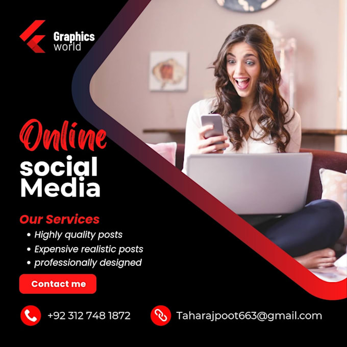 Create a social media post design template professionally by ...