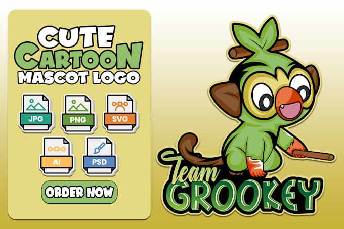 Do simple cartoon logo design for business by Cartoonmascot | Fiverr