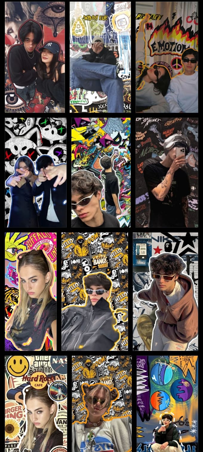 Create iconic backgrounds for your photos with art by Putrimahendra ...