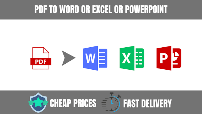 Convert your pdf and image files to word, excel, powerpoint by Nchetaw ...