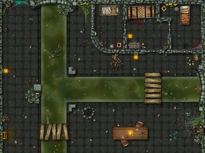 Make you a simple battle map with fair detailing by Nevmis | Fiverr