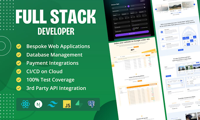 Build your mvp with react js next js supabase stripe by Jee_zain | Fiverr