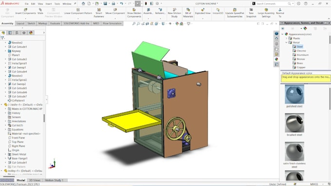 Create 2d, 3d design model with sheetmetal in solidworks, inventor or fusion 360 by Lyonmark1 ...