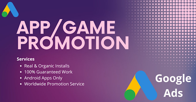 Do guaranteed android app and game promotion by Skylinestudio98 | Fiverr