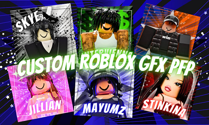 Create a custom roblox gfx profile picture for you by Talayahanders ...