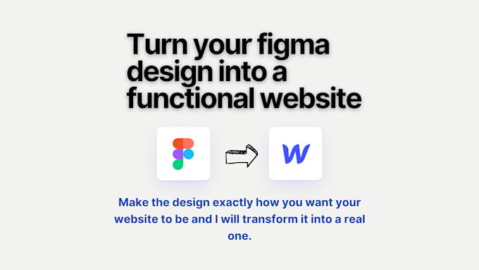 Turn your figma design into a functional website by Francisco_978 | Fiverr