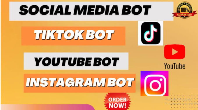 Create custom instagram api bot, tiktok bot, youtube automation bot by ... Create custom instagram api bot, tiktok bot, youtube automation bot by ...