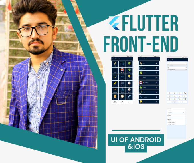 Develop Flutter Front End Ui And Ux For Android Ios And Web Apps By