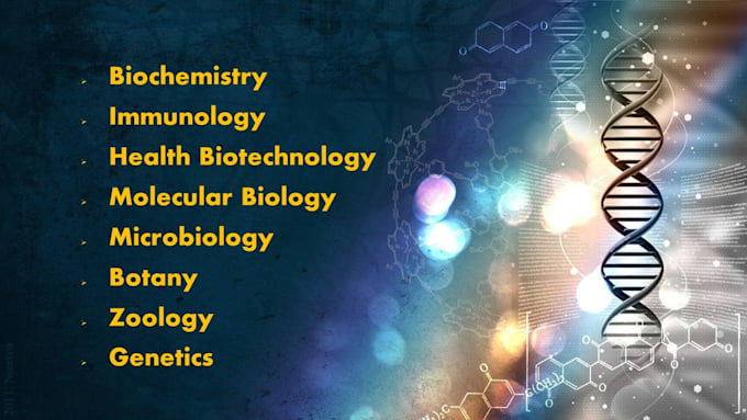 Assist with genetics, molecular biology, biochemistry, and microbiology by Hafizbhai786 | Fiverr