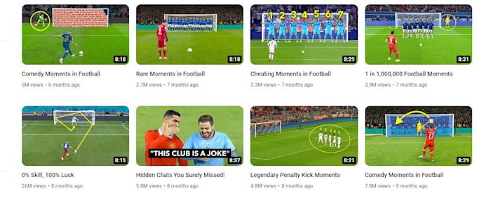 Create copyright free soccer and football highlights videos by ...