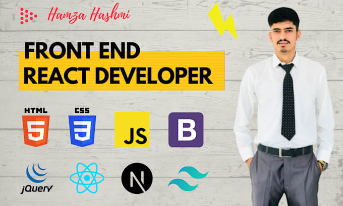 Do Webpages Using Html5 Css3 And React Front End By Hamziishah Fiverr 