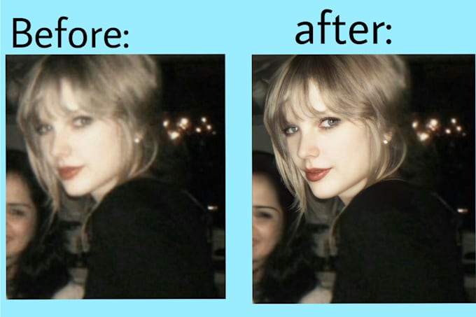 Convert low quality image into high quality and edit as yiu instruct by ...