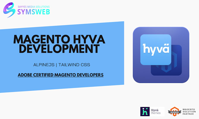 Implement ultra fast hyva theme on your magento 2 store by Symsweb | Fiverr