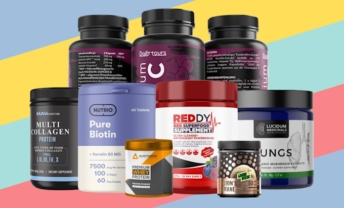 Design a winning supplement label design, product label, bottle label ...