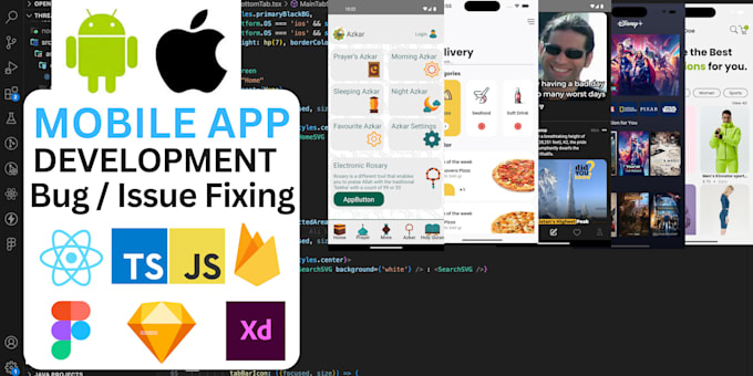 Build Your Next Level Mobile App With React Native By Techdevlab Fiverr
