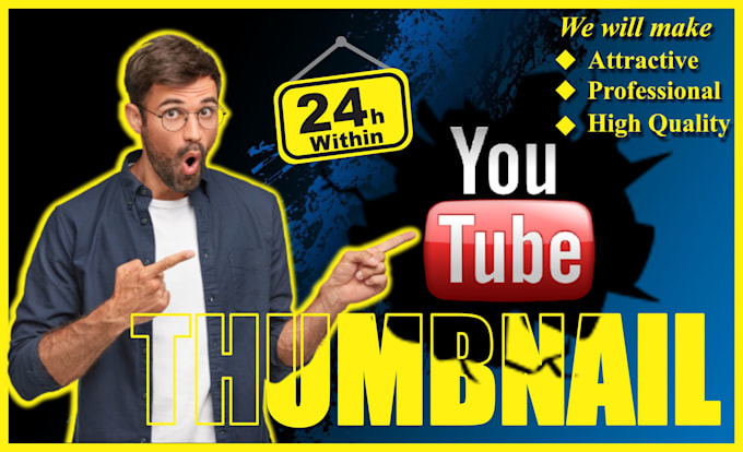 Design hd youtube thumbnail for your video by Muhammadaami644 | Fiverr