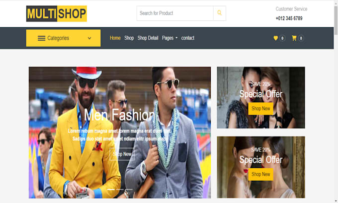 Edit With Html Css Bootstrap And Responsive Design By Mohammedjendia Fiverr