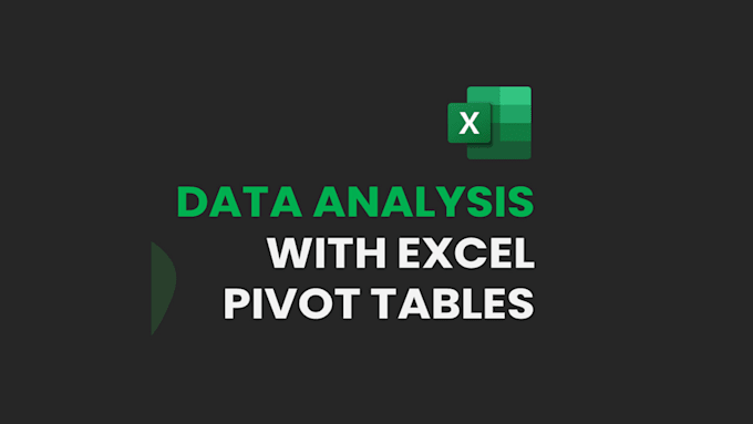 Do excel data analysis with pivot charts by Pooja_lamba | Fiverr