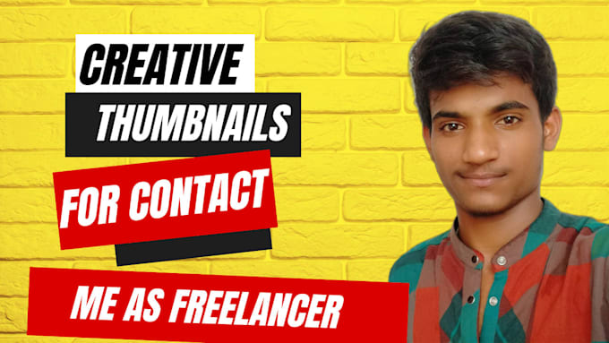Design your youtube thumbnails to the next level by Balu_bandaru | Fiverr