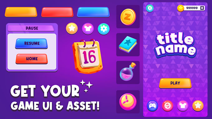 Create game ui design for 2d mobile games by Andifadhil | Fiverr Create game ui design for 2d mobile games by Andifadhil | Fiverr