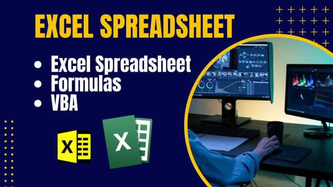 Create microsoft excel spreadsheets, vba, functions, formulas expert by ... Create microsoft excel spreadsheets, vba, functions, formulas expert by ...