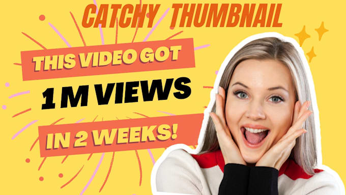 Design attractive catchy youtube thumbnail by Annumjaved | Fiverr