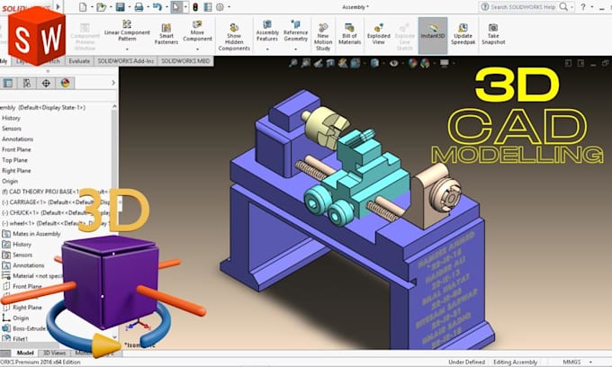 Design 3d solidworks models and do ansys simulation by Hameez1001 | Fiverr