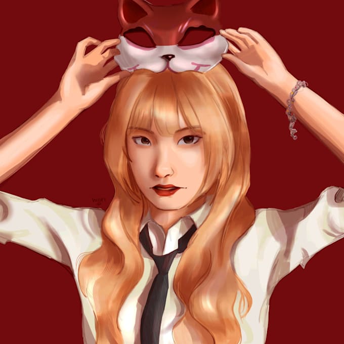 Draw semi realism digital art by Hijirikawa | Fiverr