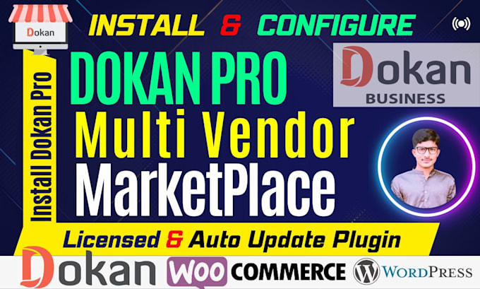 Setup dokan pro plugin and design a multivendor website by Awaispro_tech | Fiverr