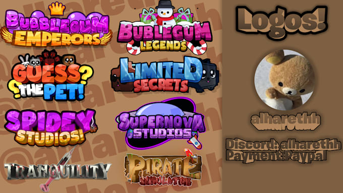 New make a roblox game title gfx by Alharethhh | Fiverr